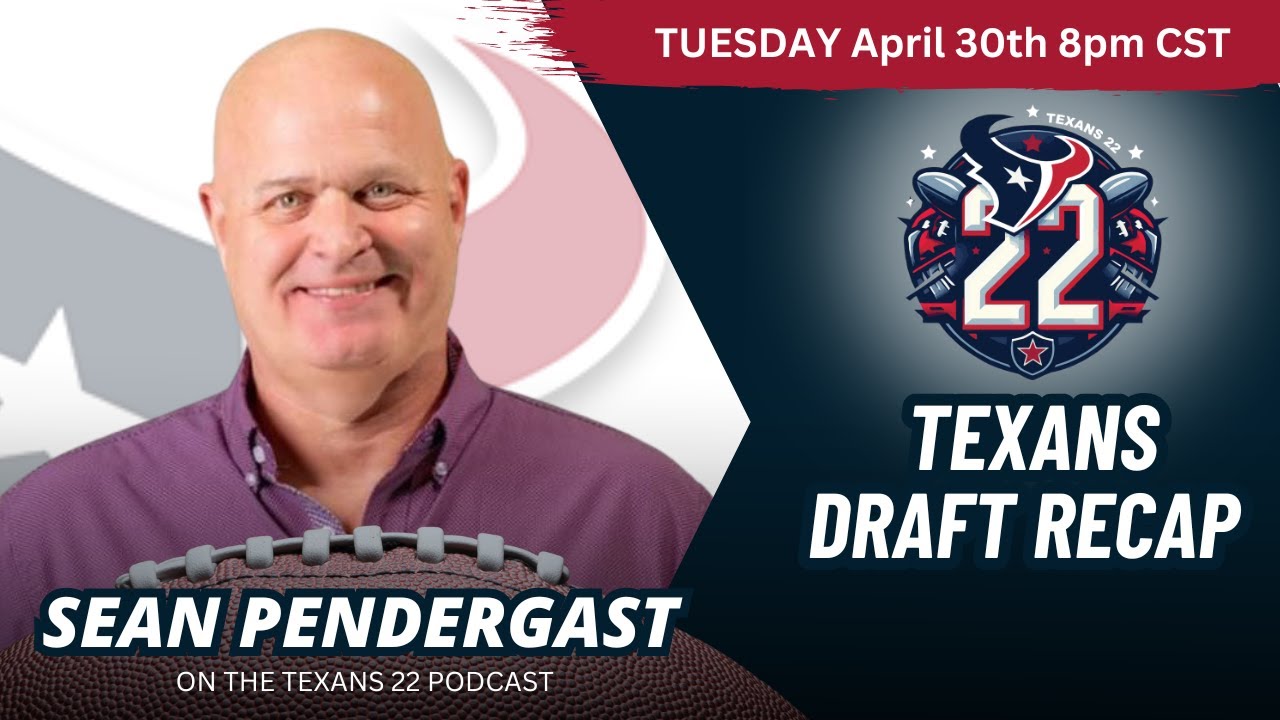 Texans Draft Recap with Sean Pendergast - YouTube