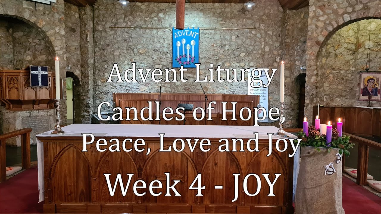 Advent Liturgy - Week 4 – JOY, Sunday, 18 December 2022 - YouTube