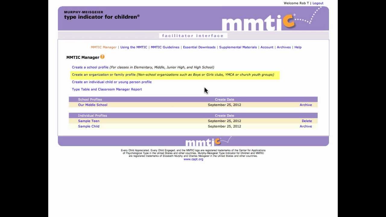 Guide to the MMTIC Facilitator Interface - YouTube