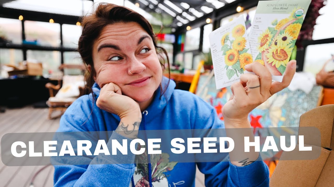 Seeds don't expire! (Garden Seed Sale Unboxing) - YouTube