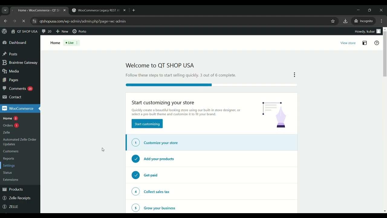 Setup RestAPI Woocommerce - YouTube