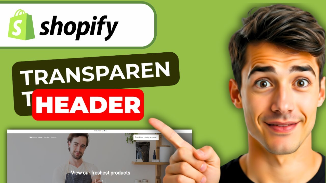 How To Make A Transparent Header In Shopify (Easiest Way) (2026 Guide ...