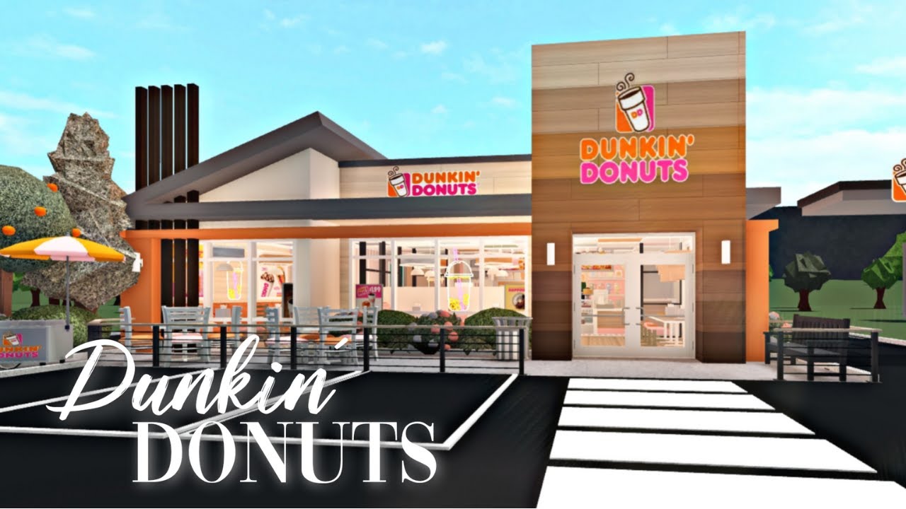 Roblox Bloxburg - Dunkin' Donuts - Minami Oroi - YouTube