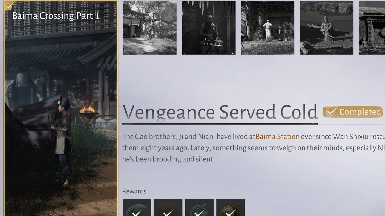 Where Winds Meet Vengeance Served Cold wwm - YouTube
