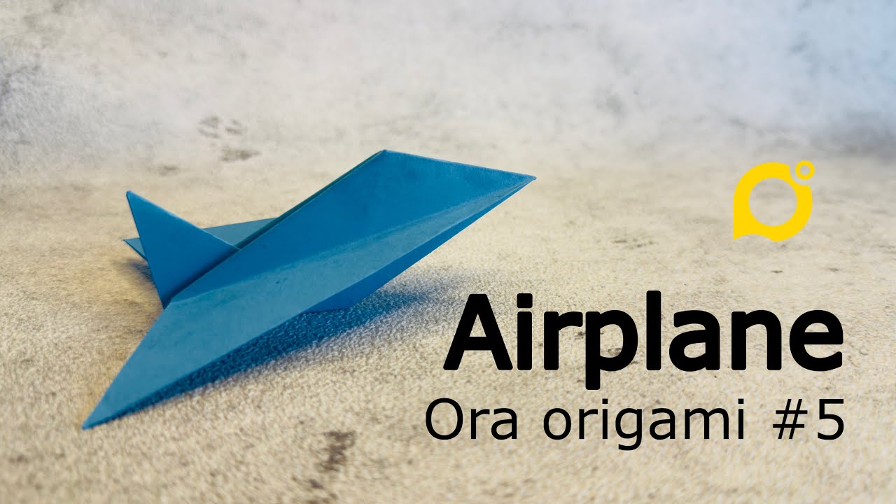 How to Make an Easy Origami Airplane in Minutes #5 - YouTube