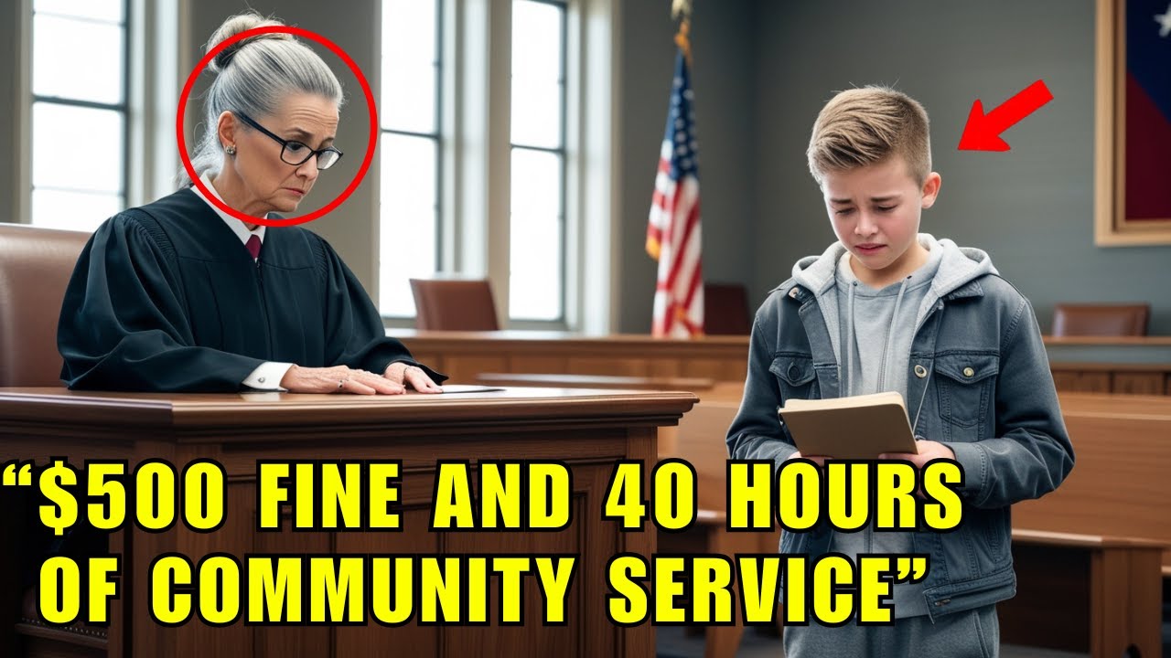 Judge FINE Teenager in Court, SHOCKED When He Reveals Himself as a ...