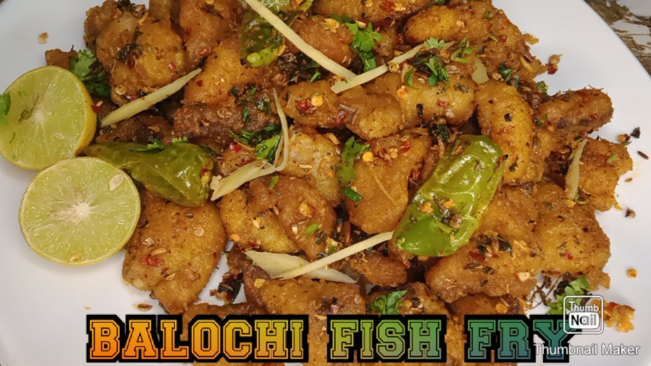 Balochi Fried Fish Recipe by cooking With Saba (CWS) - YouTube