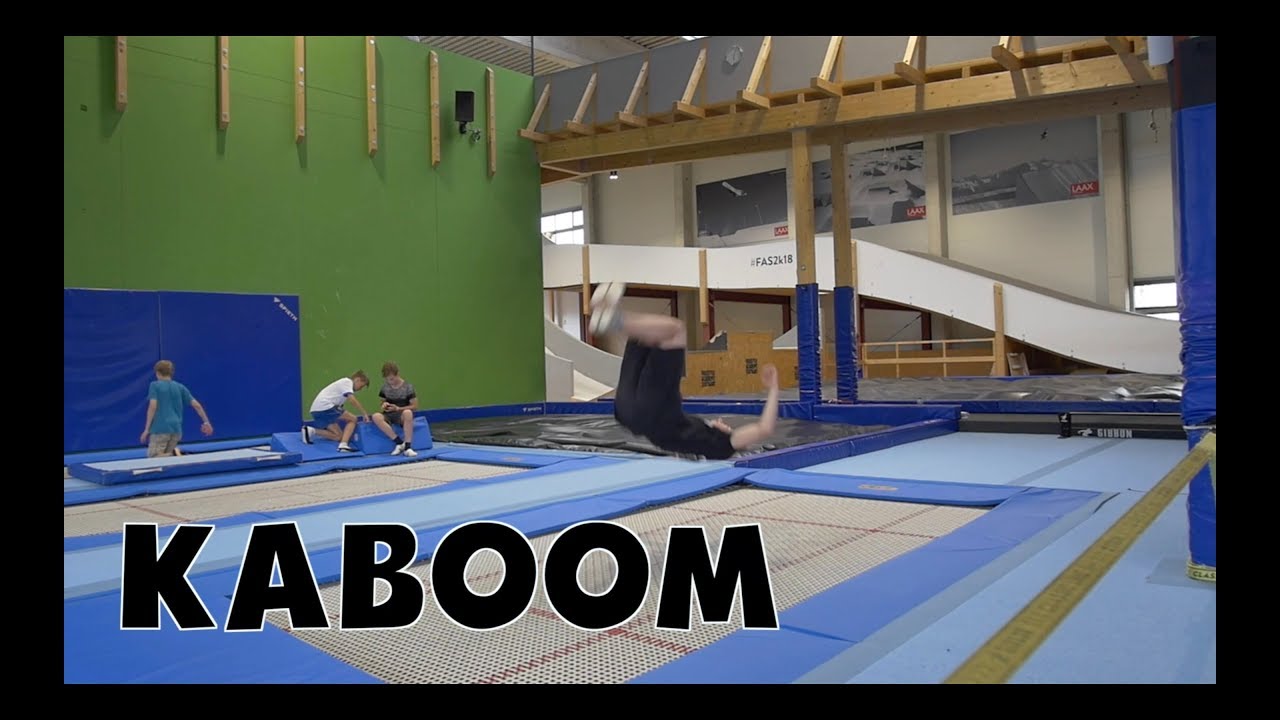 Trampolin Tutorial - KABOOM // Freestyle Academy Stuttgart - YouTube