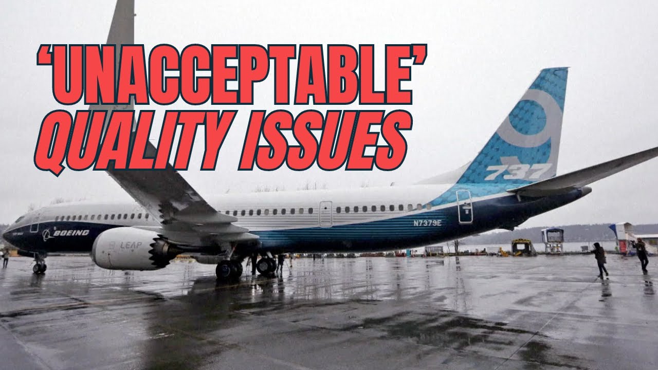 FAA Bars Boeing's 737 MAX Expansion Amid Quality Issues - YouTube