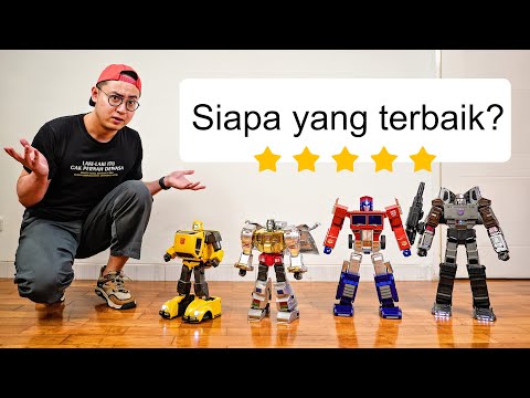 GUE ADU SEMUA TRANSFORMERS ROBOSEN & MENCARI YANG TERBAIK!