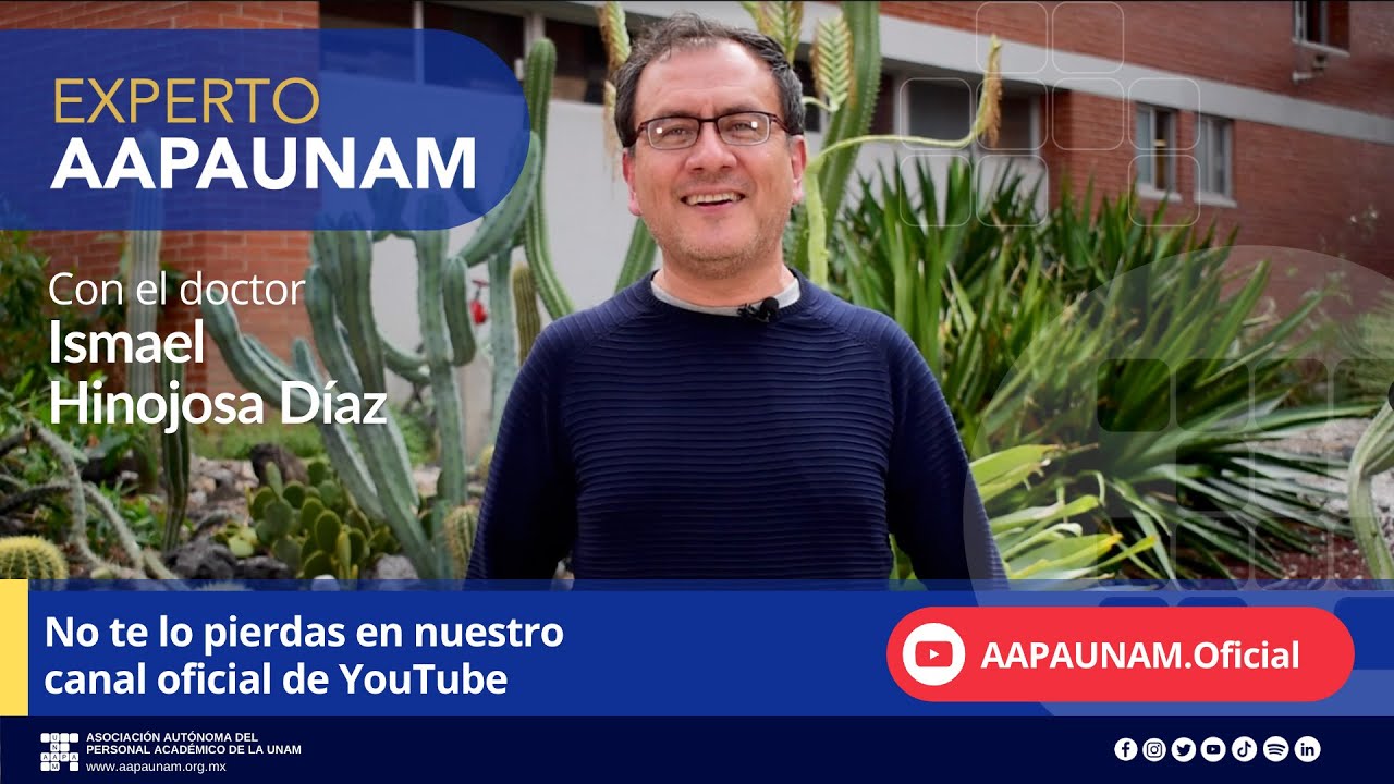 Dr. Ismael Hinojosa Díaz - Experto AAPAUNAM - YouTube