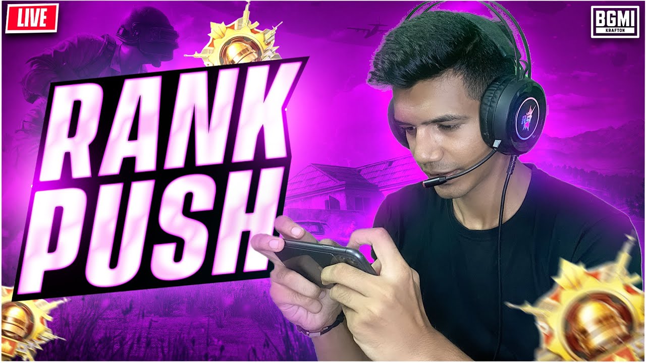 BGMI RANK PUSH | TENSION | #bgmi #live #conquerorpush #conquerorlobby # ...