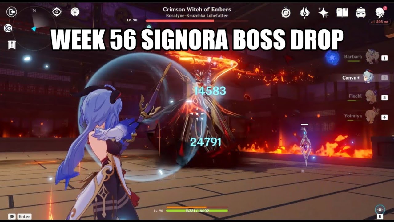Week 56 Signora Boss Drop | Genshin Impact - YouTube