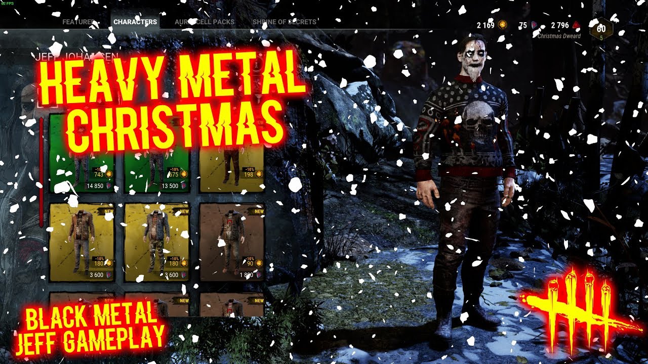 Heavy Metal Christmas - Black Metal Jeff Gameplay - Dead By Daylight ...