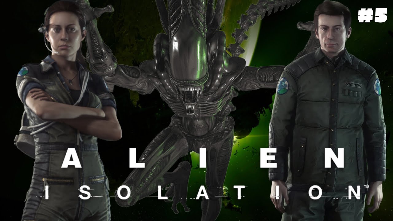 ESCAPE! | ALIEN ISOLATION | EP 5 - YouTube
