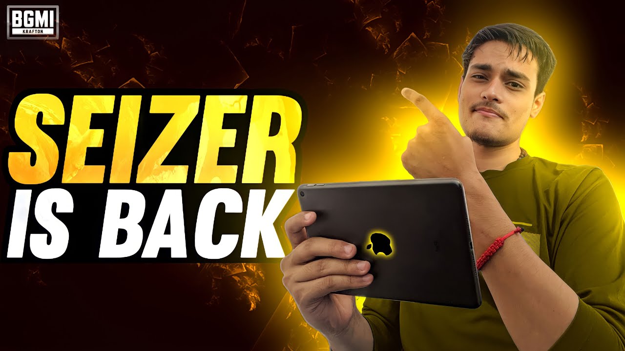 Lappu Gameplay is Here | Seizer Is Back - BGMI Live Rush Gameplay - YouTube