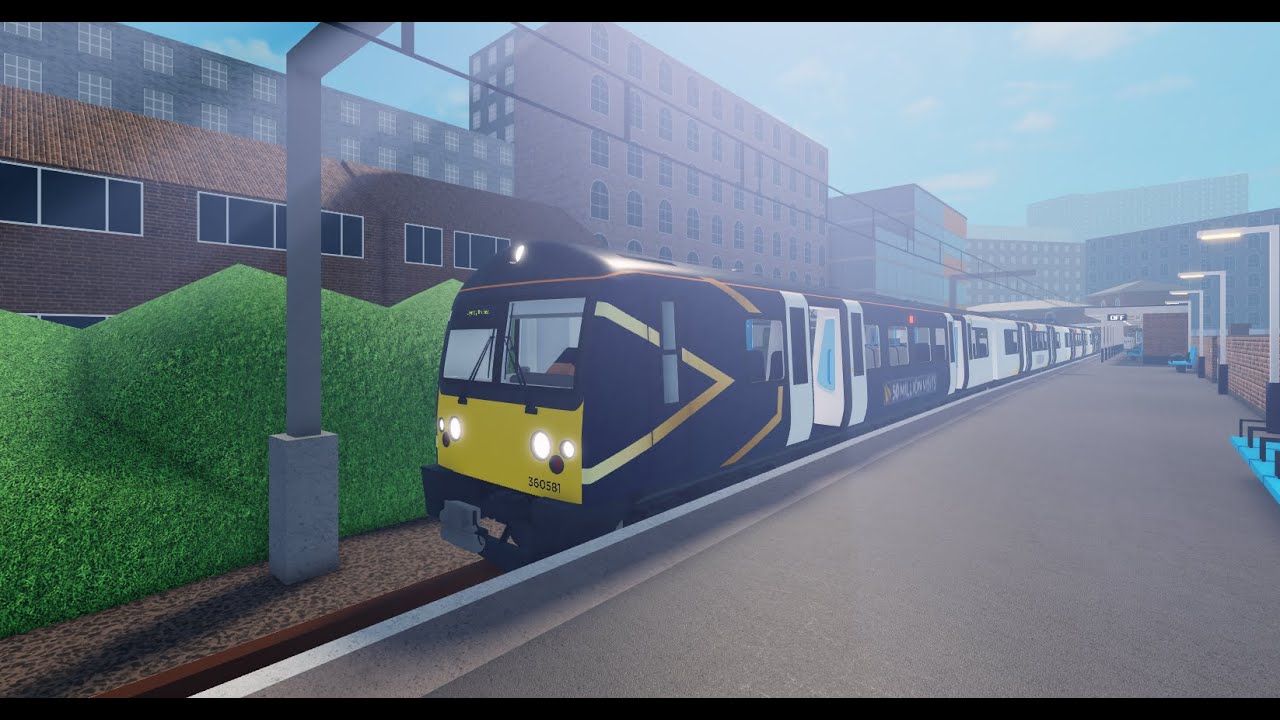 Driving the new 50 million visits train in SCR (Roblox Timelaps ...