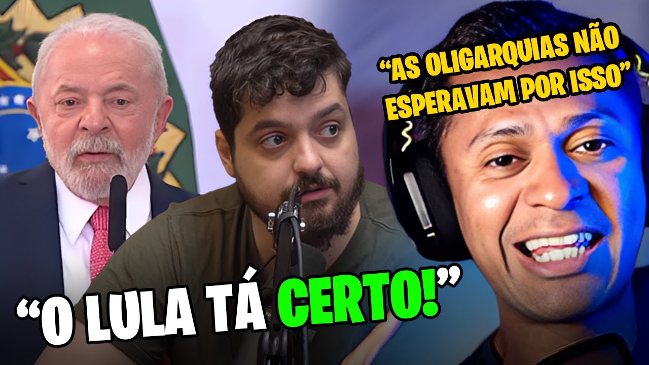 Monark concorda com o Lula | React - YouTube
