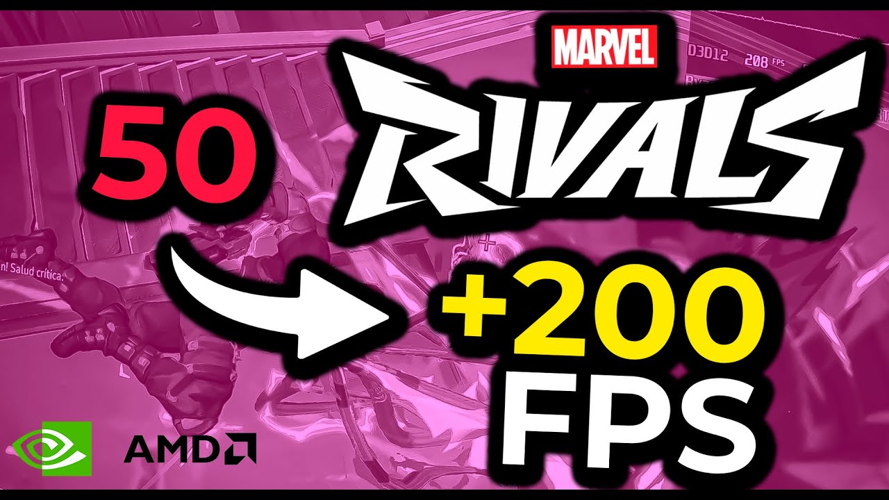 COMO AUMENTAR FPS en MARVEL RIVALS - LA MEJOR CONFIGURACION POSIBLE ...