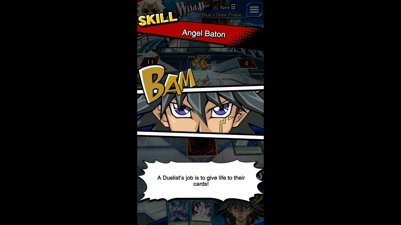 Yugioh Duel Links - HERE is the new Skill for Yusei : Angel Baton - YouTube