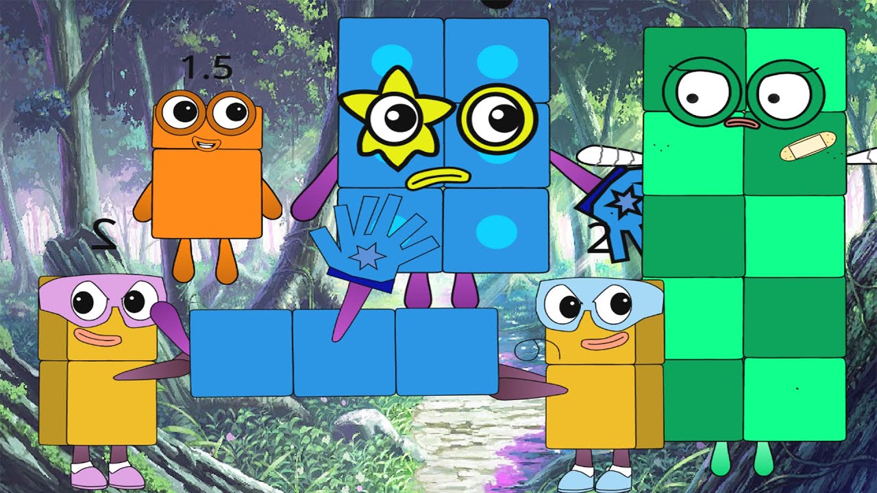 Numberblocks full season Vermone was persued by the Dark Lord - YouTube