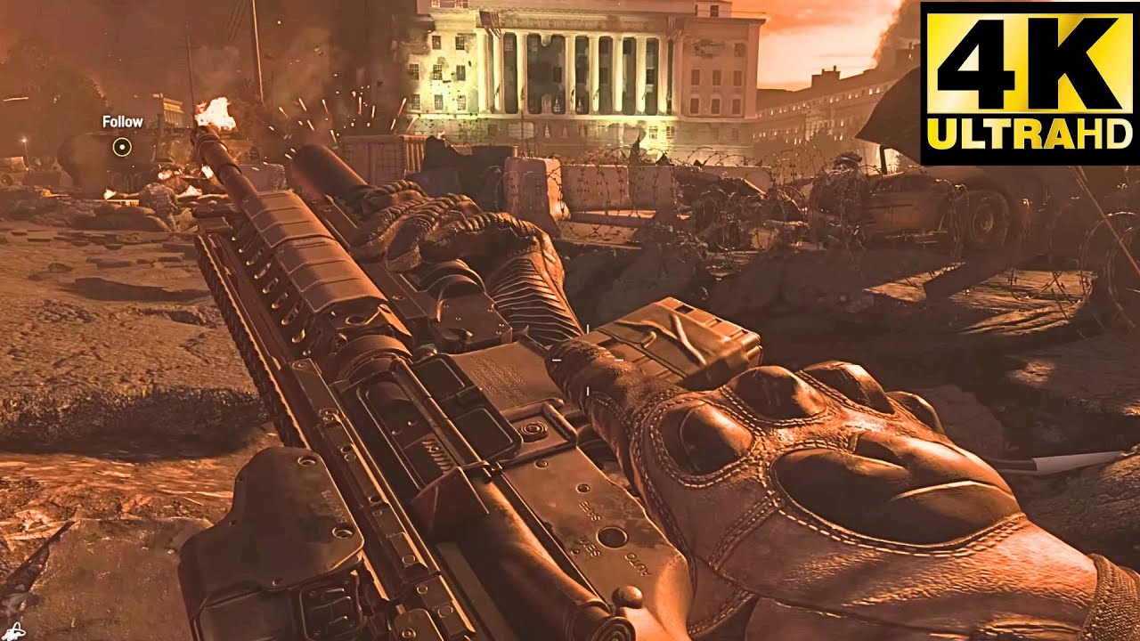 Battle of Washington | Call of Duty Modern Warfare 2: Remastered ...