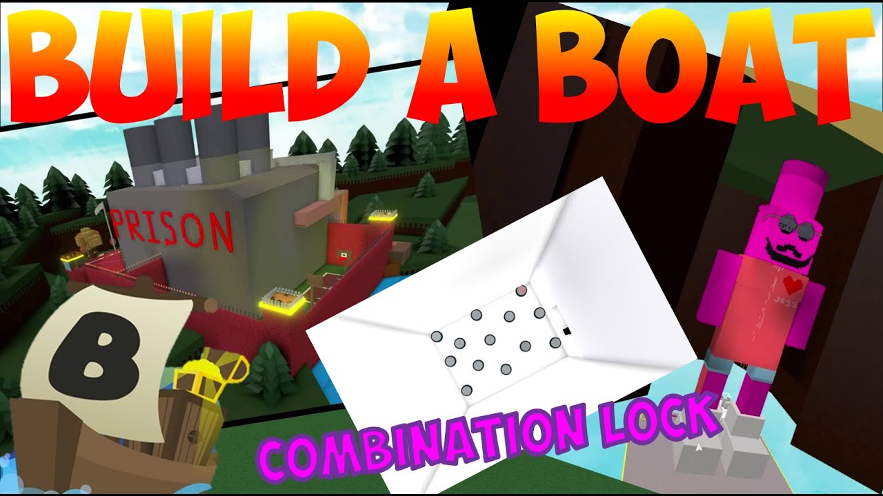 [En] A Prison-quest +combination lock 'n secret! BUILD A BOAT FOR ...