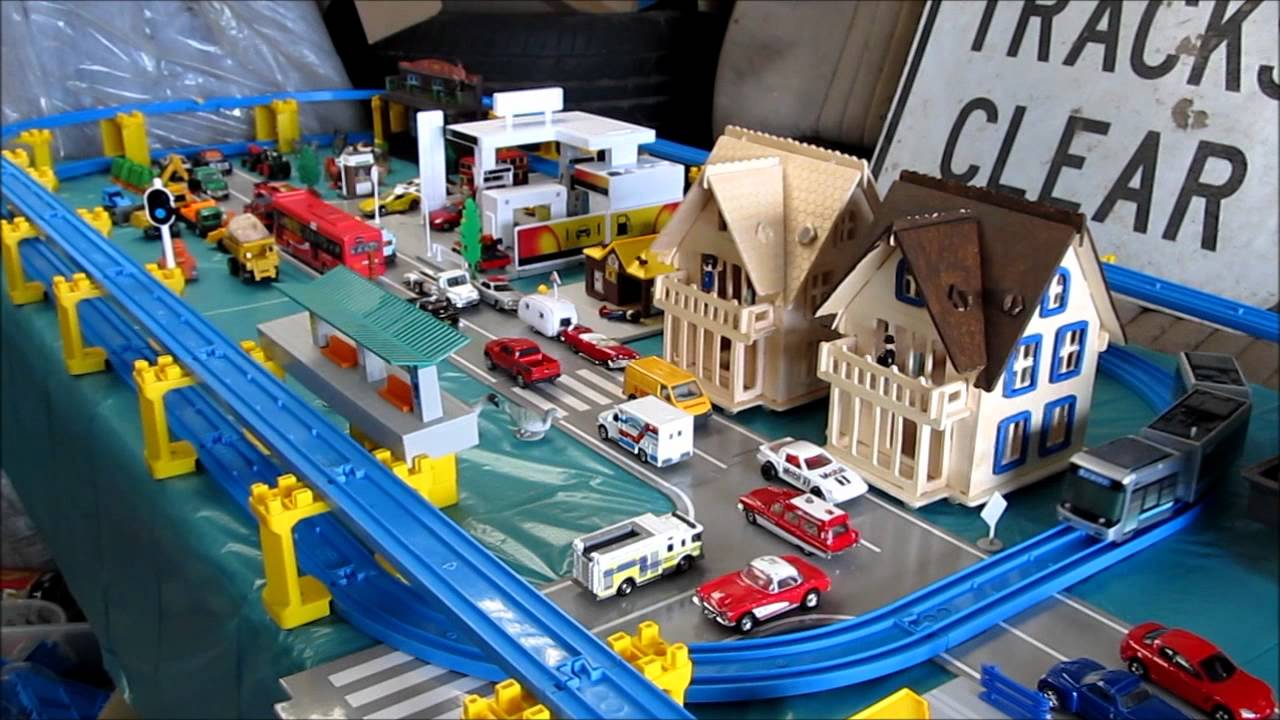 Tomy Trackmaster Plarail new Tramway added. - YouTube
