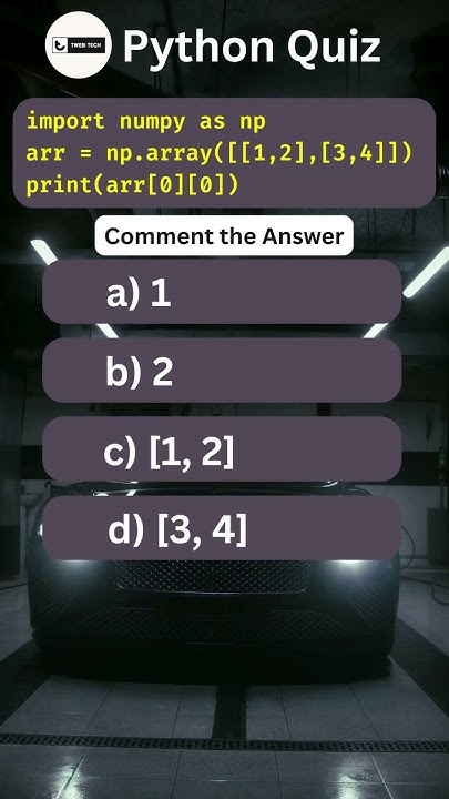 Daily Quiz | Python knowledge | Twebi Tech | #dailyquiz #dailyquizanswers #pythonquiz # ...