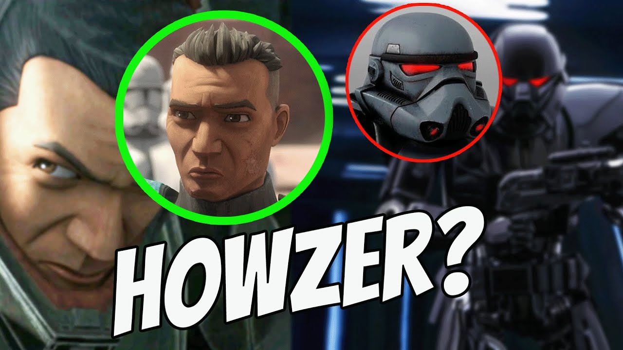 Is Clone Captain Howzer a BRAINWASHED Dark Trooper? Star Wars Theory ...