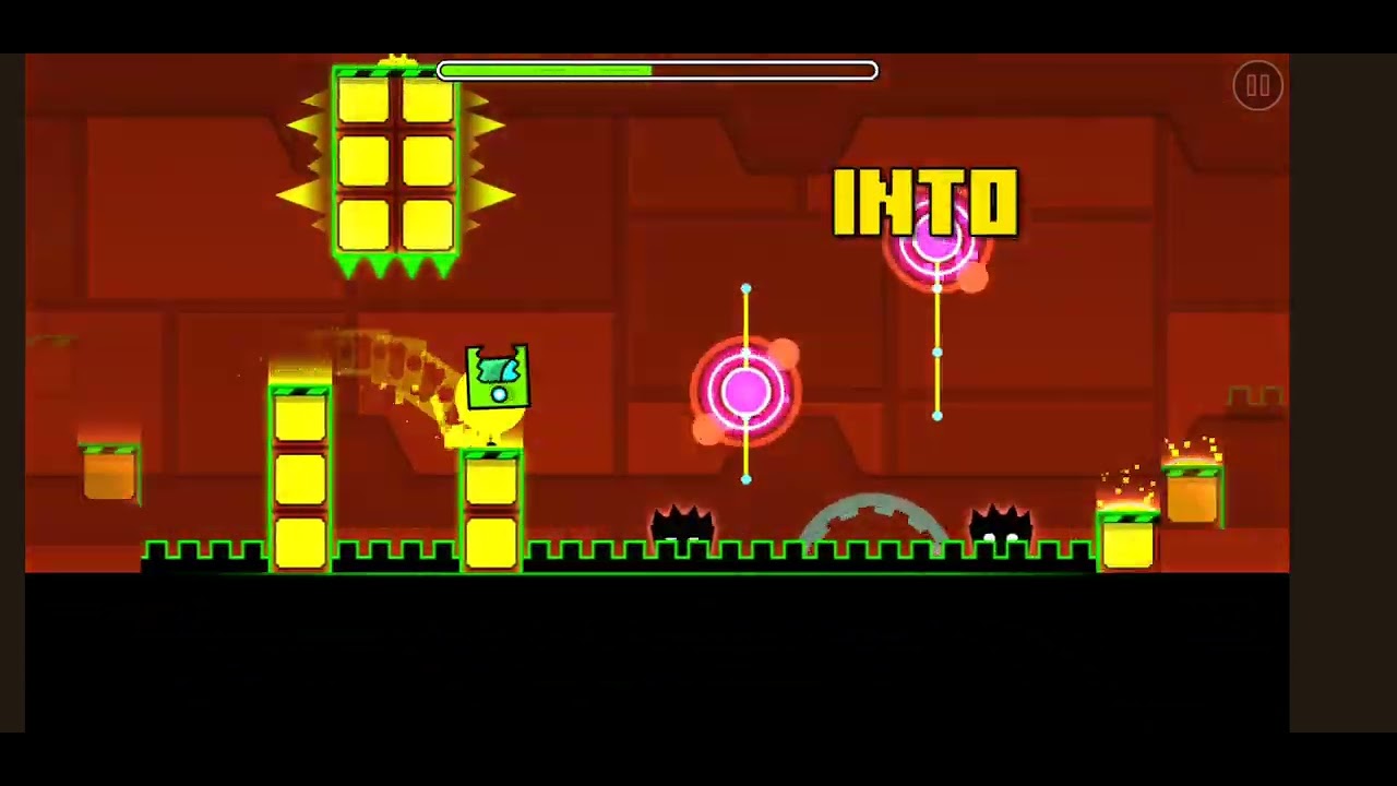 GD Breeze-Level 2:Into the Zone (1/3 Coins) - YouTube