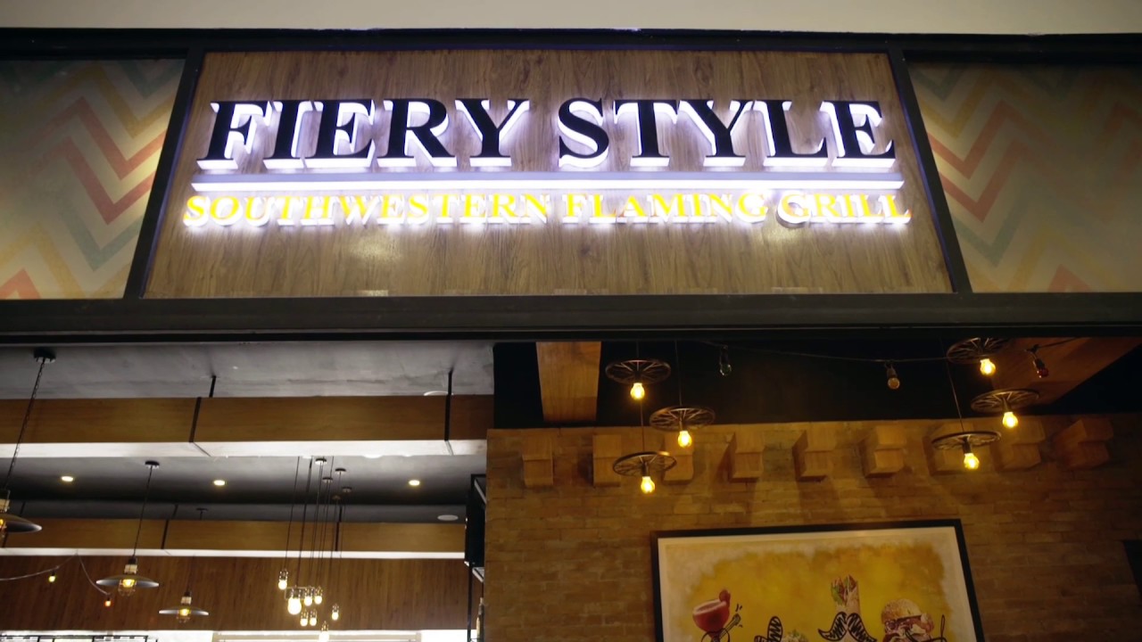 Fiery Style Southwestern Flaming Grill - YouTube