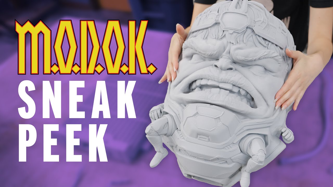 MODOK Statue Sneak Peak 👀 | Sideshow Con 2024 - YouTube