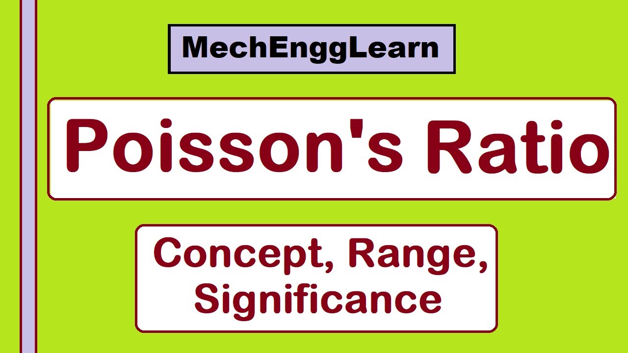 Poissons Ratio - YouTube