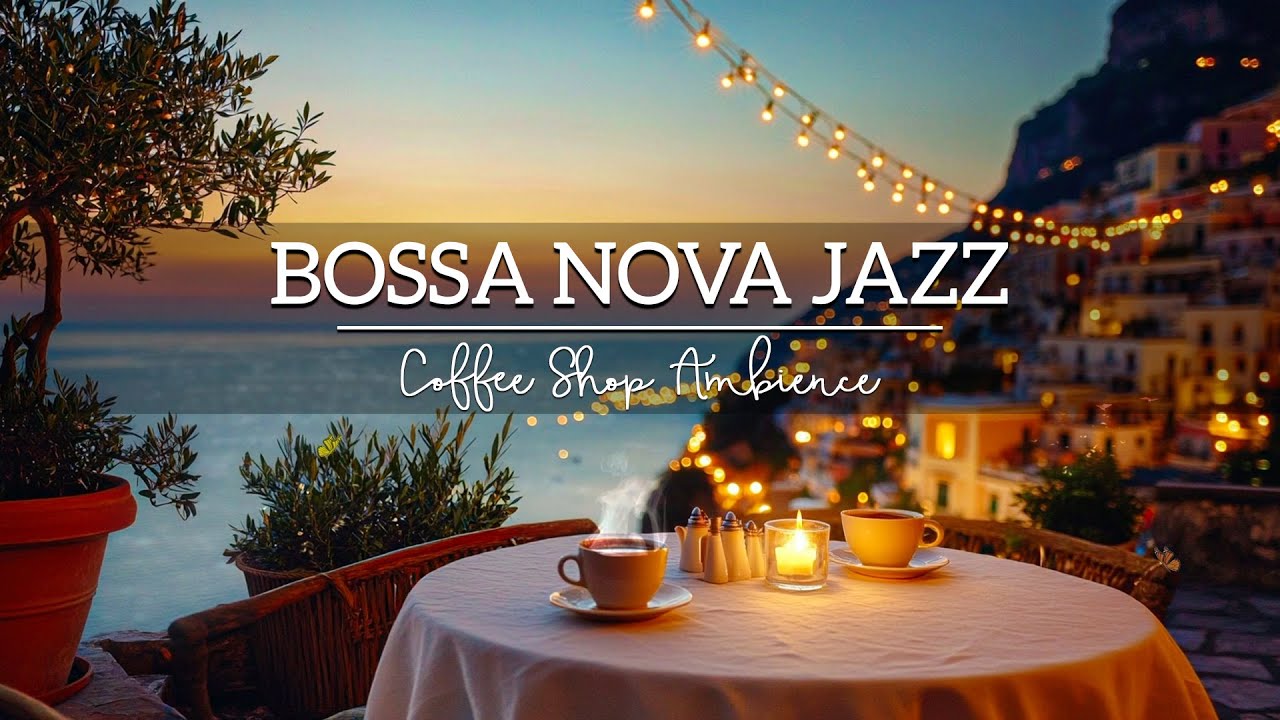 Sweet Jazz at Seaside Coffee Shop Ambience - Relaxing Jazz Piano Music ...
