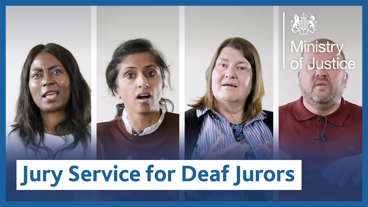 Bringing Sign Language to Jury Service | Deaf Jurors - YouTube