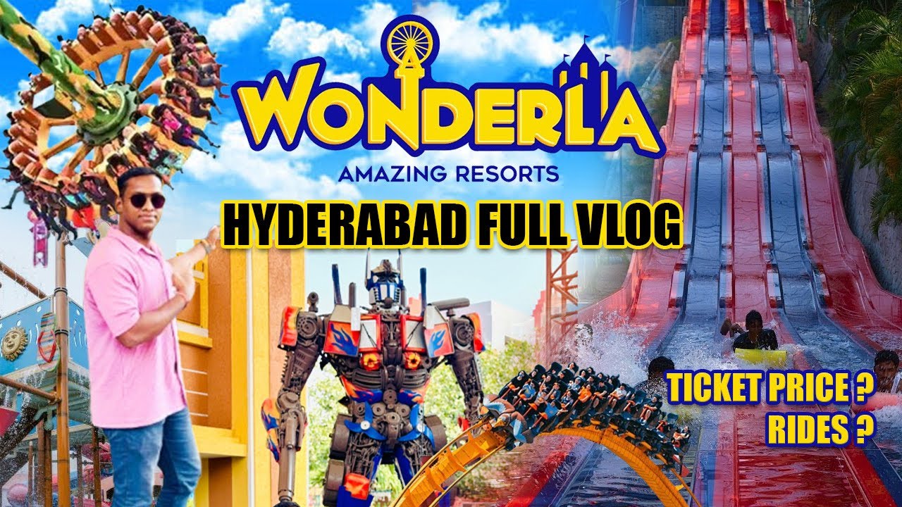 Wonderla Amusement Park | Wonderla Water park | Hyderabad - YouTube
