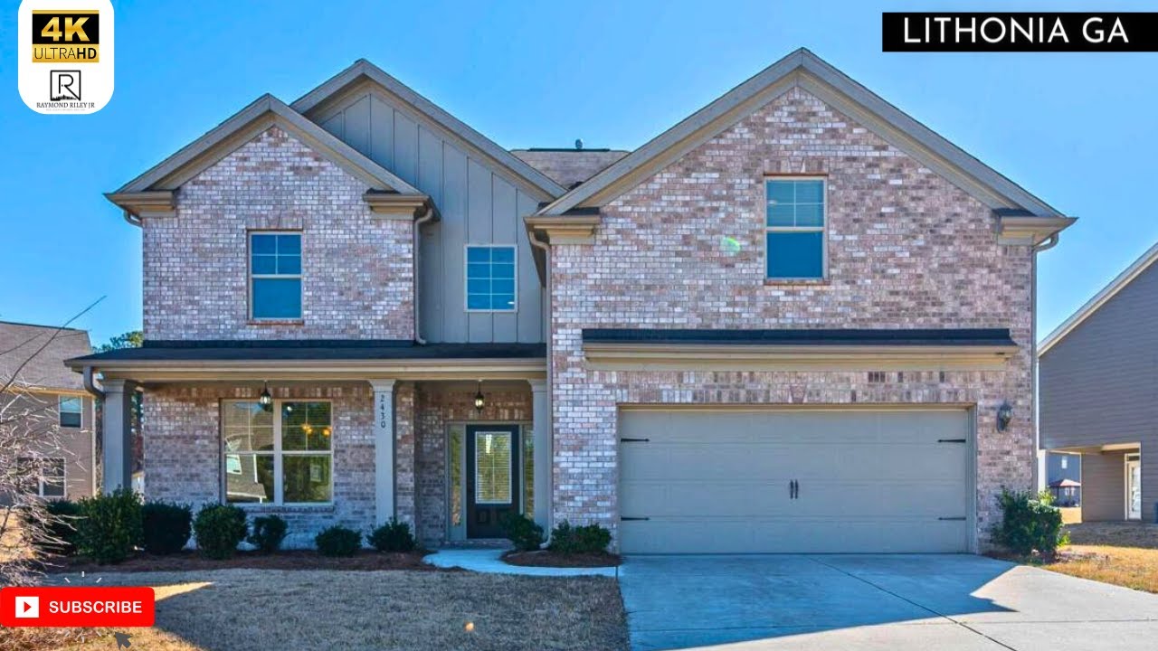 Like New Home For Sale in Lithonia GA! 5 Bed, 3 Bath UNDER $500K - YouTube