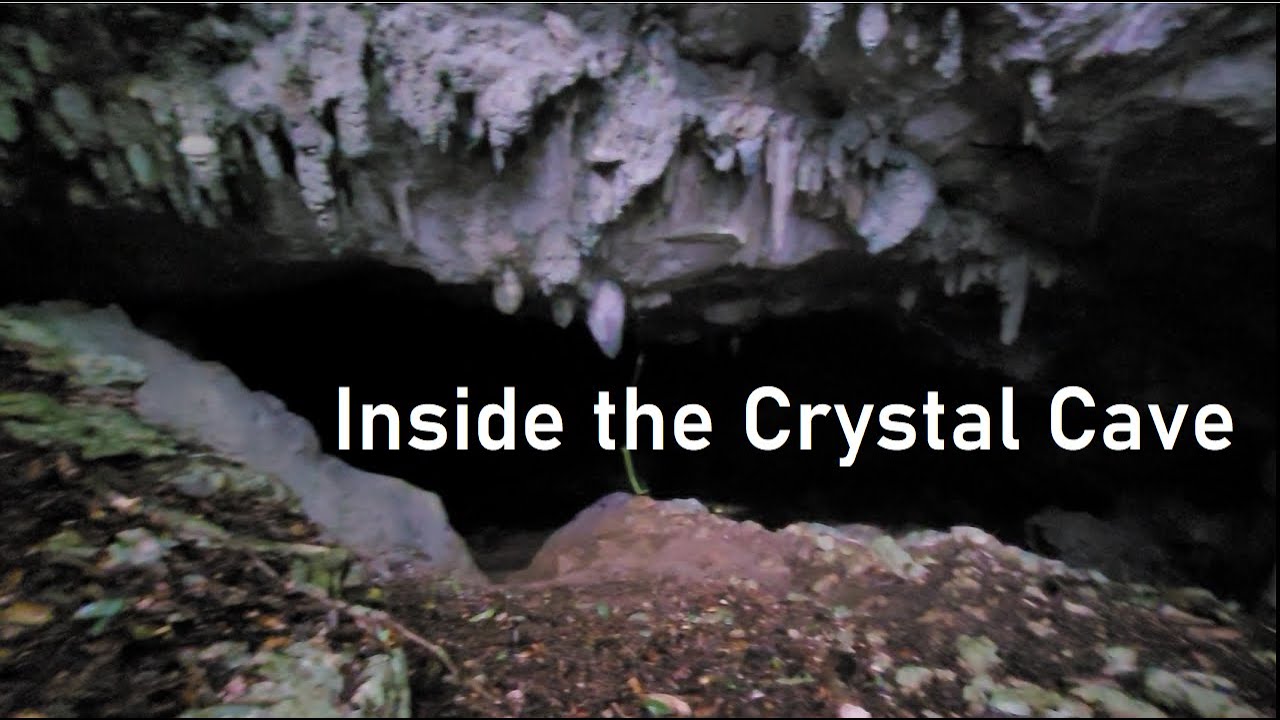 Inside the Crystal Cave (Mountain Cow Cave) - Cayo District, Belize ...
