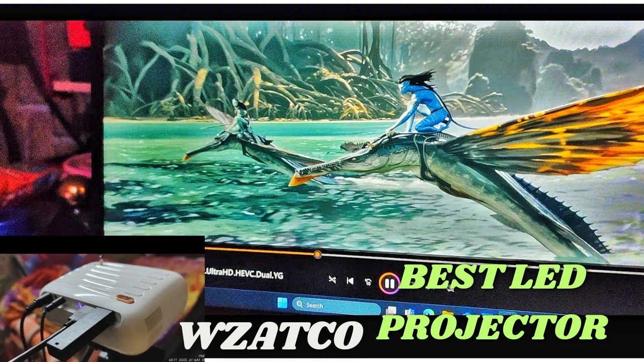 WZATCO LED PROJECTOR 1 YEAR USER REVIEW I BEST PROJECTOR FOR HOME I ...