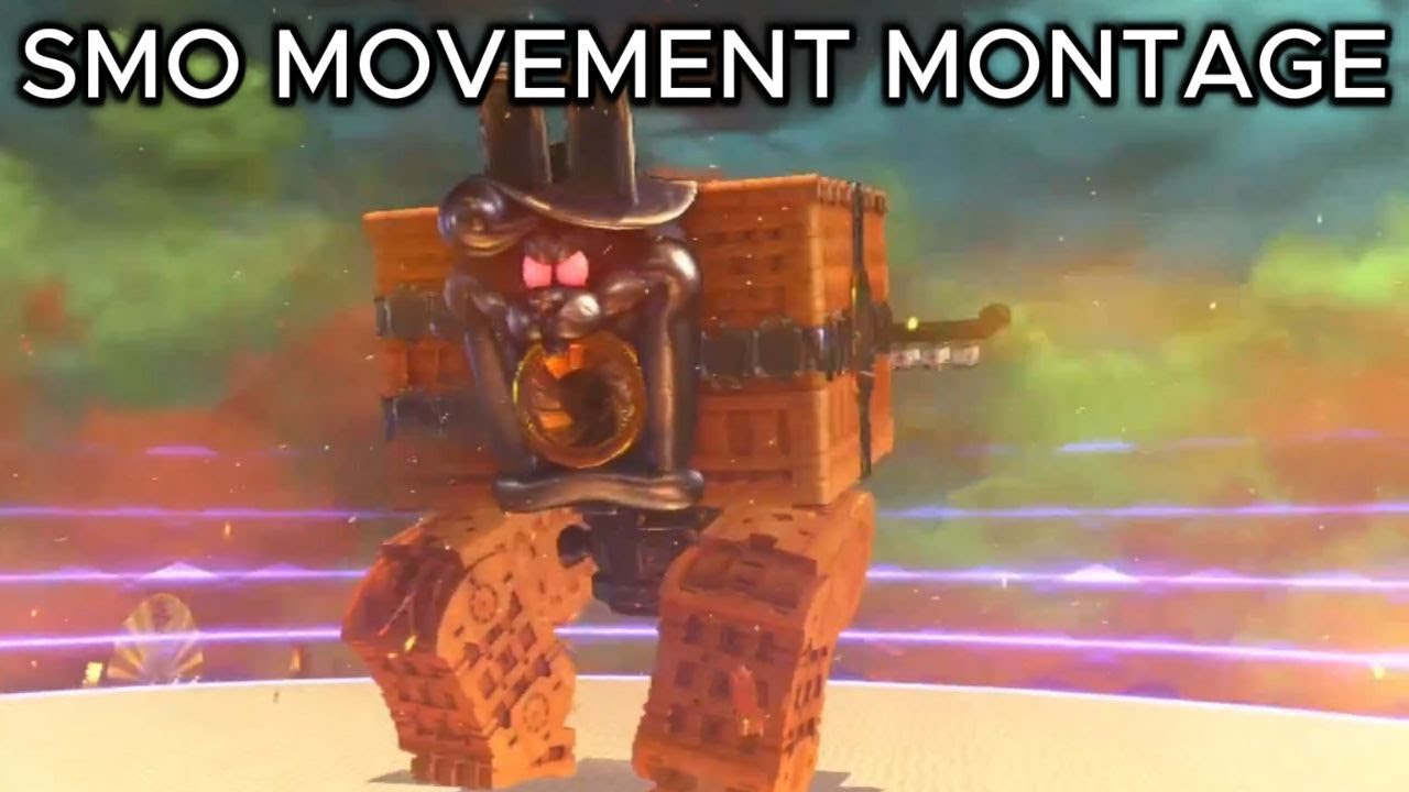 Super Mario Odyssey Movement Montage - YouTube