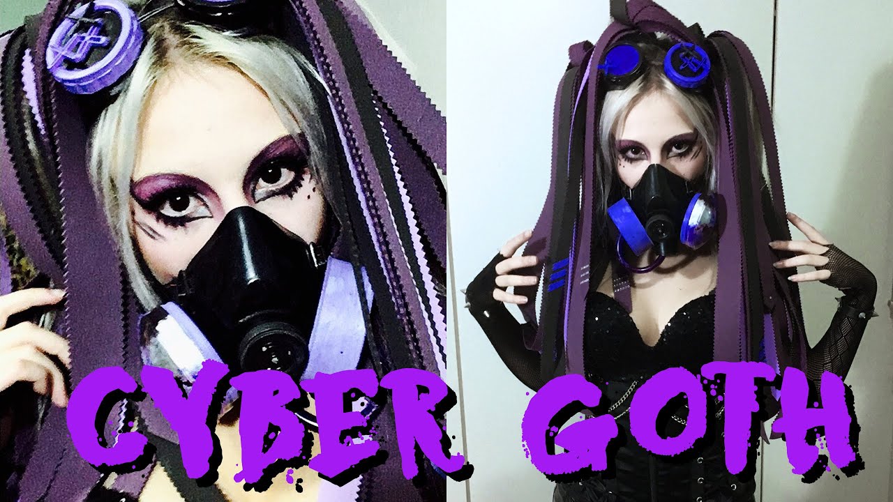 CYBER GOTH – Tutorial - YouTube