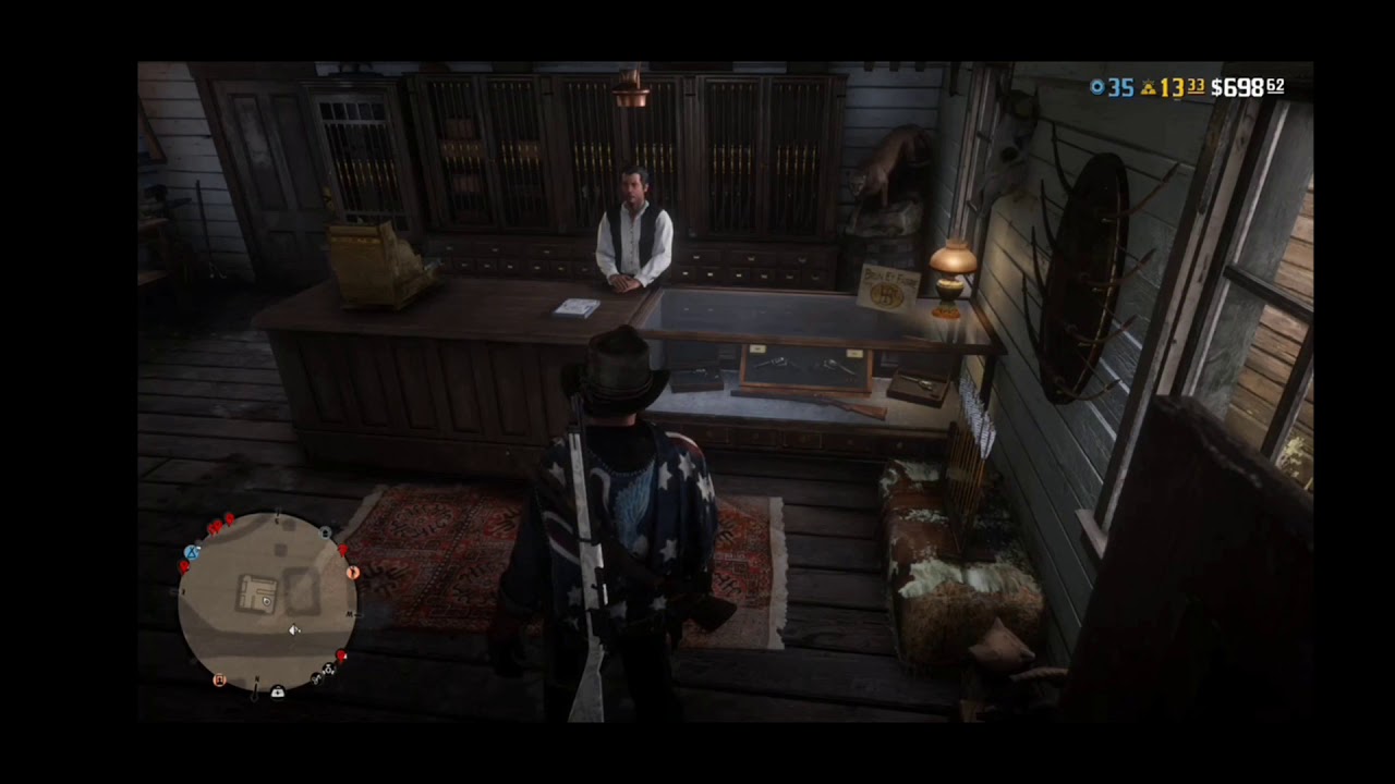 How to get the Green and Invisible Lanchaster Repeater in rdr2! - YouTube