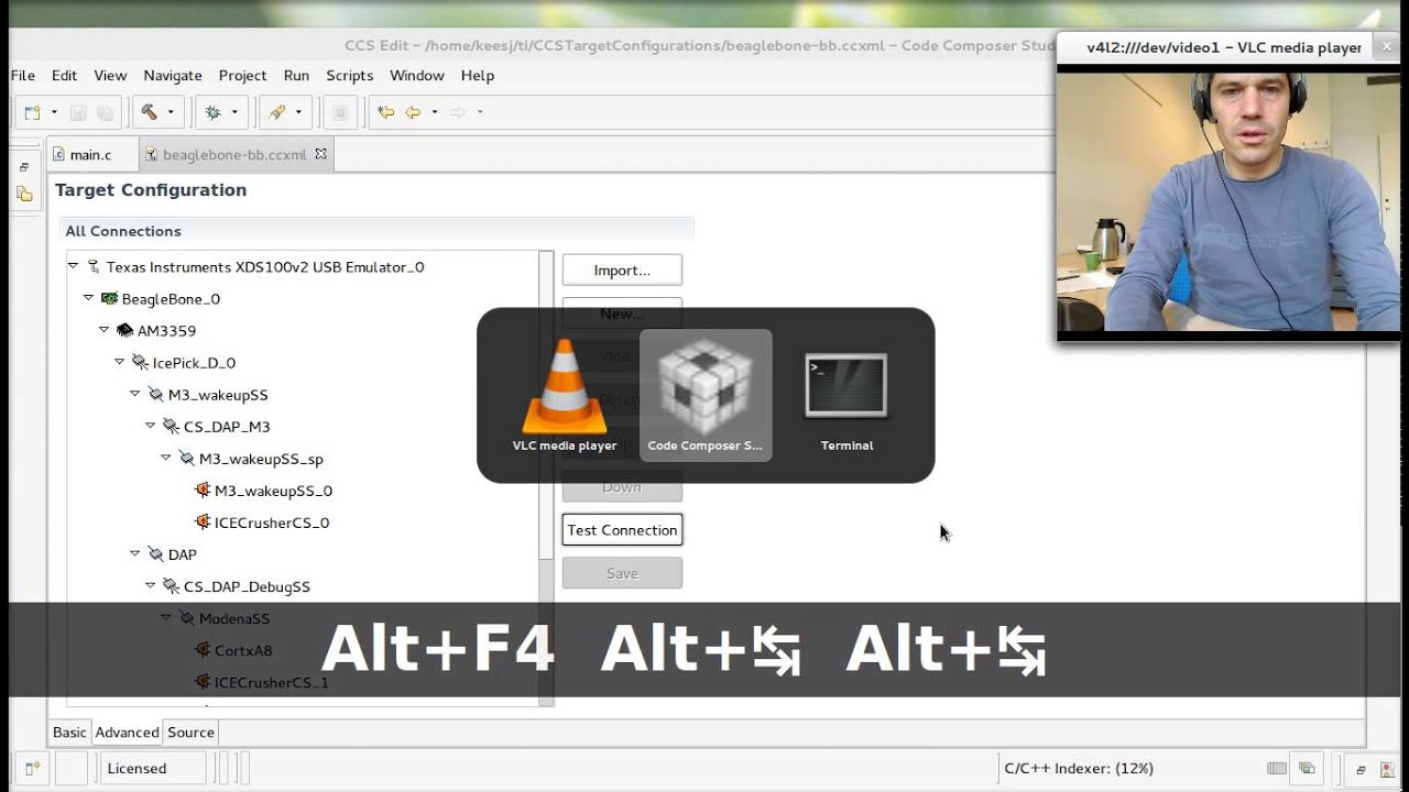 MINIX3 on ARM : BeagleBone White && Code Composer studio debug - YouTube
