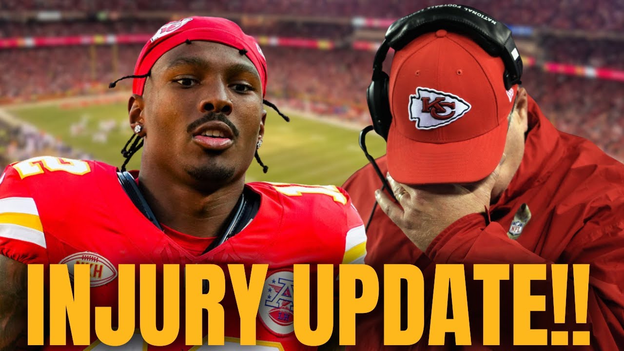 Kansas City Chiefs Get A Bad INJURY UPDATE Before Playing the Chargers ...