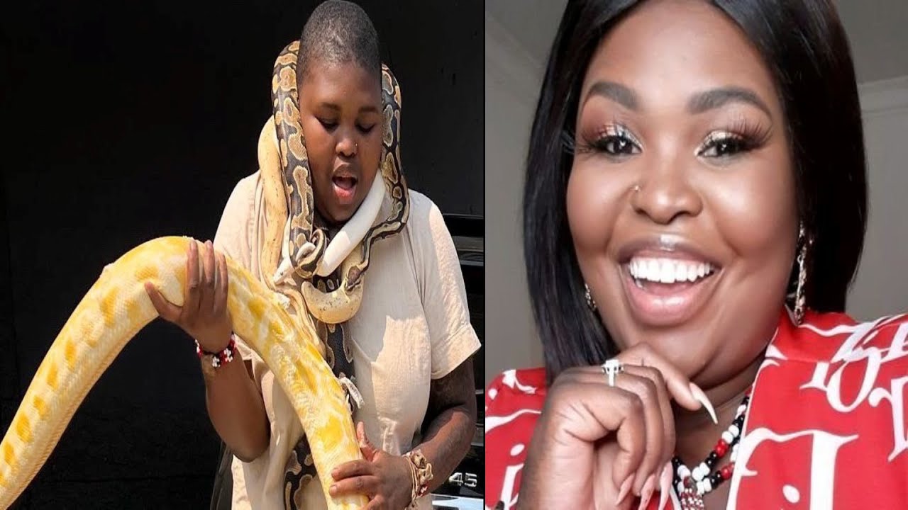 Gogo Maweni Shows off Her Snakes and Reminds People That She's Above ...