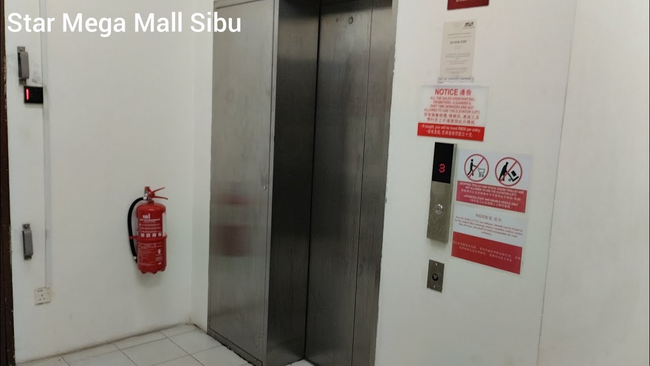 Siemens Travelator and Mashiba Elevator Tour at Star Mega Mall Sibu ...