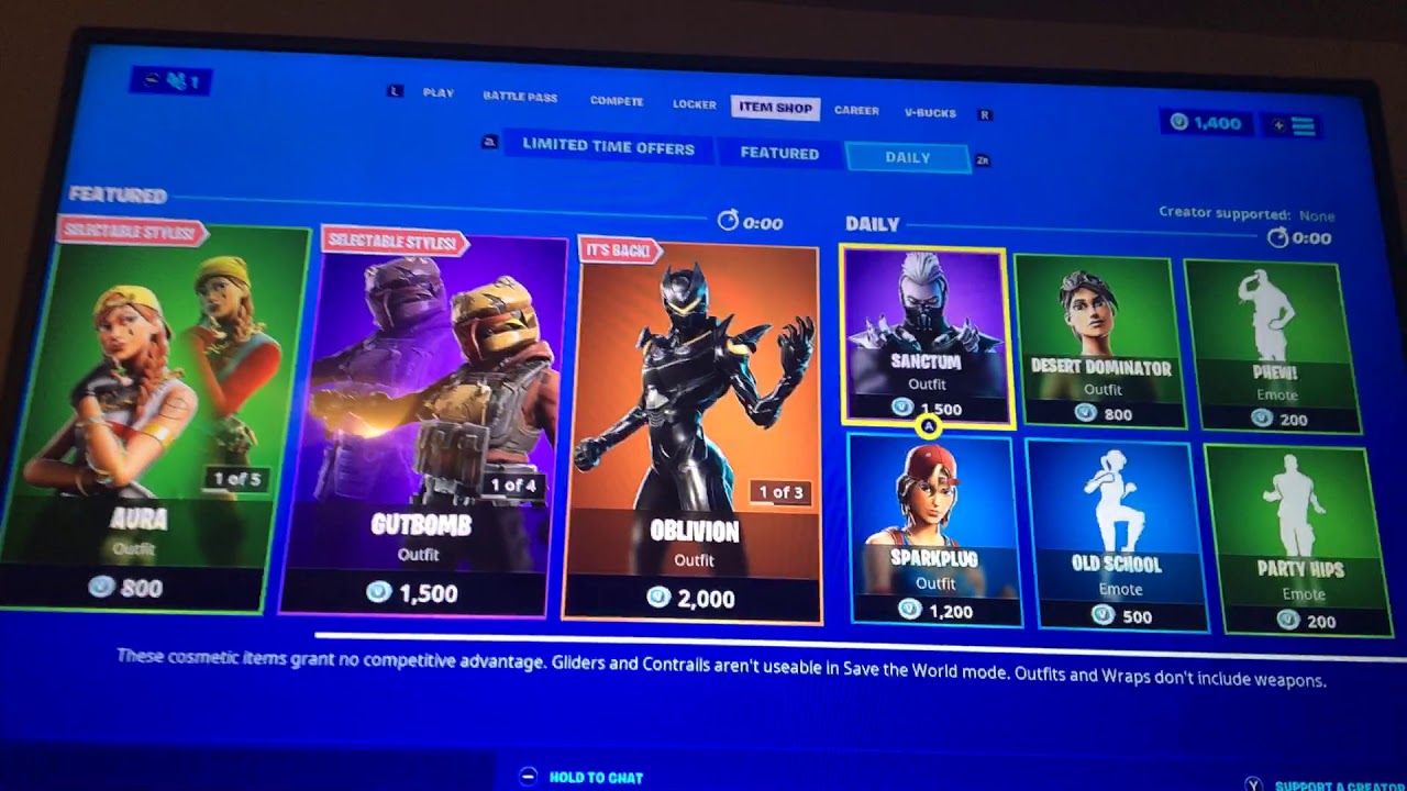The Leftovers Set Is Back!/Fortnite Item Shop 6/2/2020 - YouTube