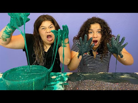 TURN THIS MINI SLIME INTO A GIANT SLIME CHALLENGE! Winner gets MYSTERY PRIZE!