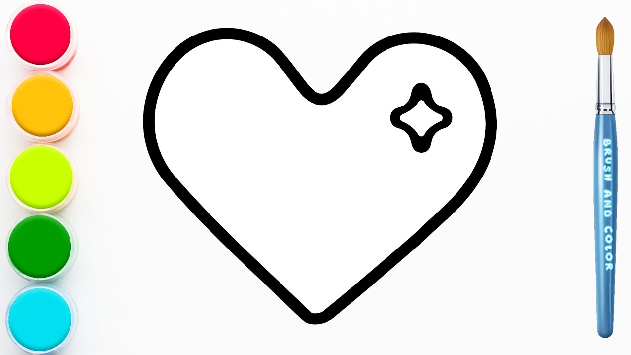 How to Draw a Heart Shape | Step by Step - YouTube